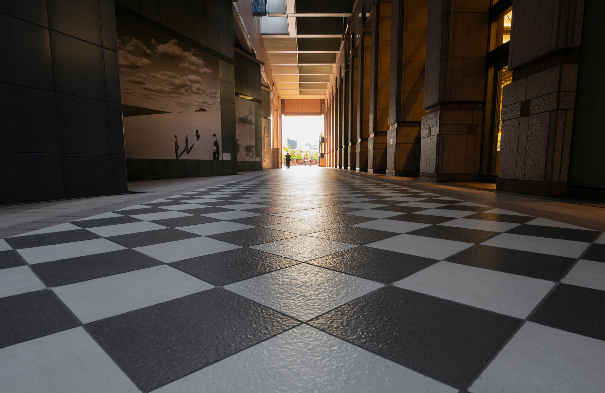 How To Make Checkerboard Floors Less Busy