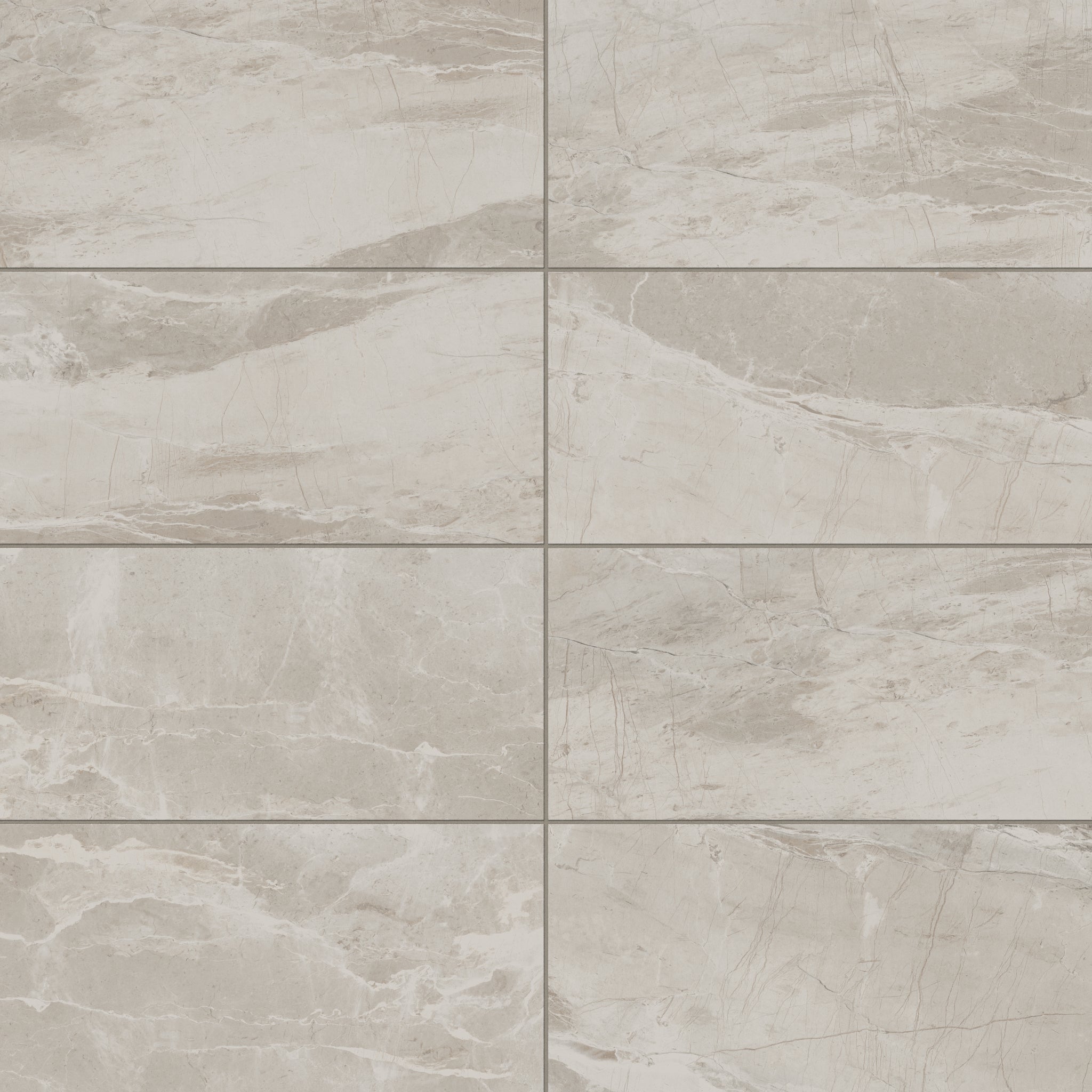 Declan 12x24 Matte Porcelain Tile in Ash