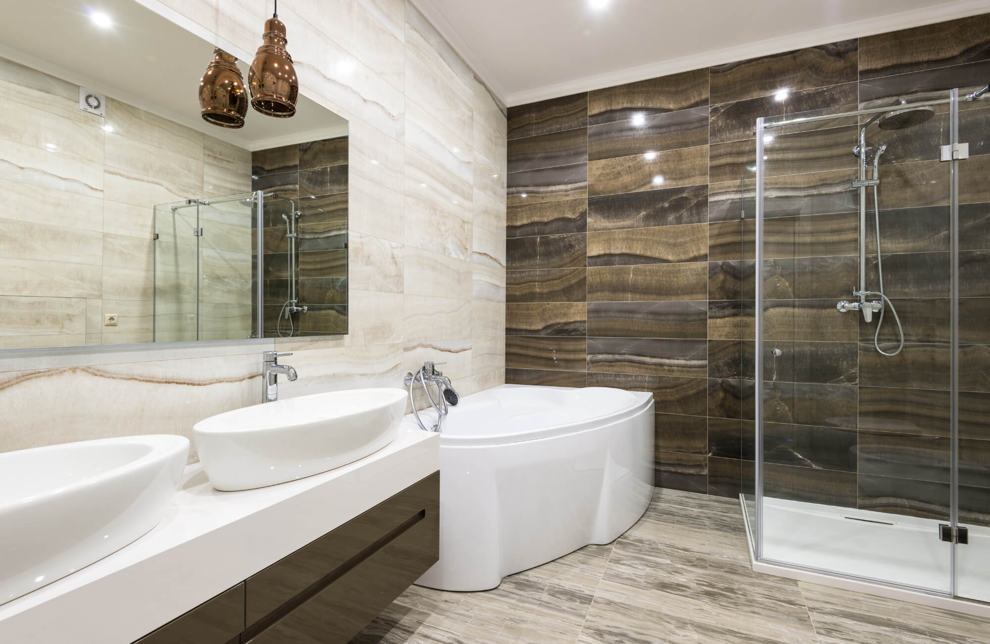 Do Brown Ceramic Tiles Show Dirt Easily?