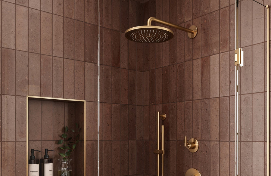 What Colors Compliment Brown Ceramic Tiles?