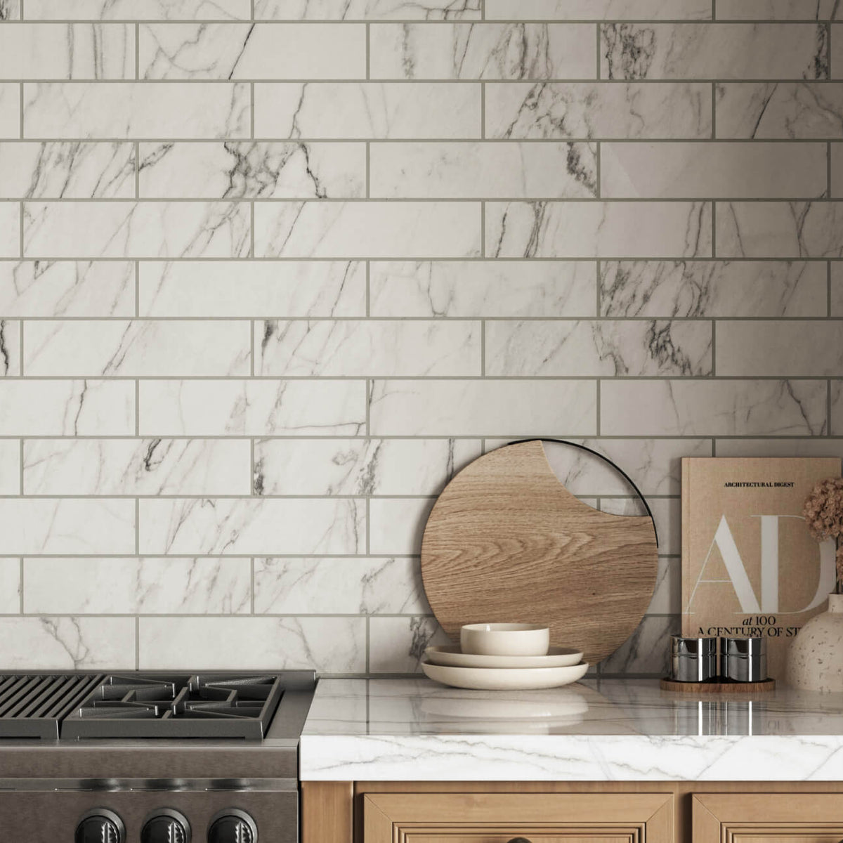 Subway Tile Spacing DIY Subway Tile Installation | Centsational Style