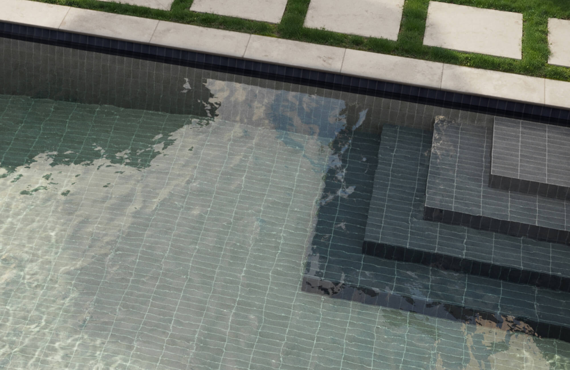 What Material Is Used For Pool Tile?