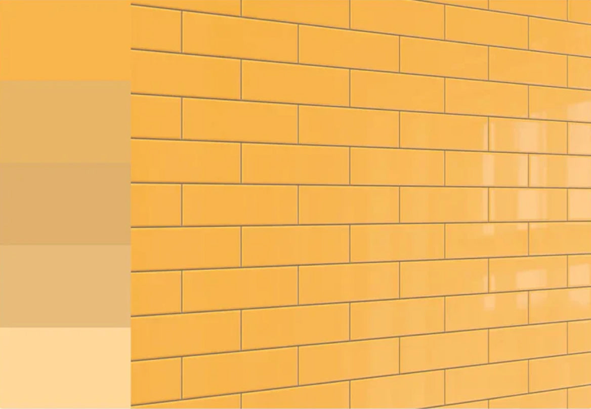 Yellow Tile | Backsplash, Bathroom & Kitchen - $2 Sample