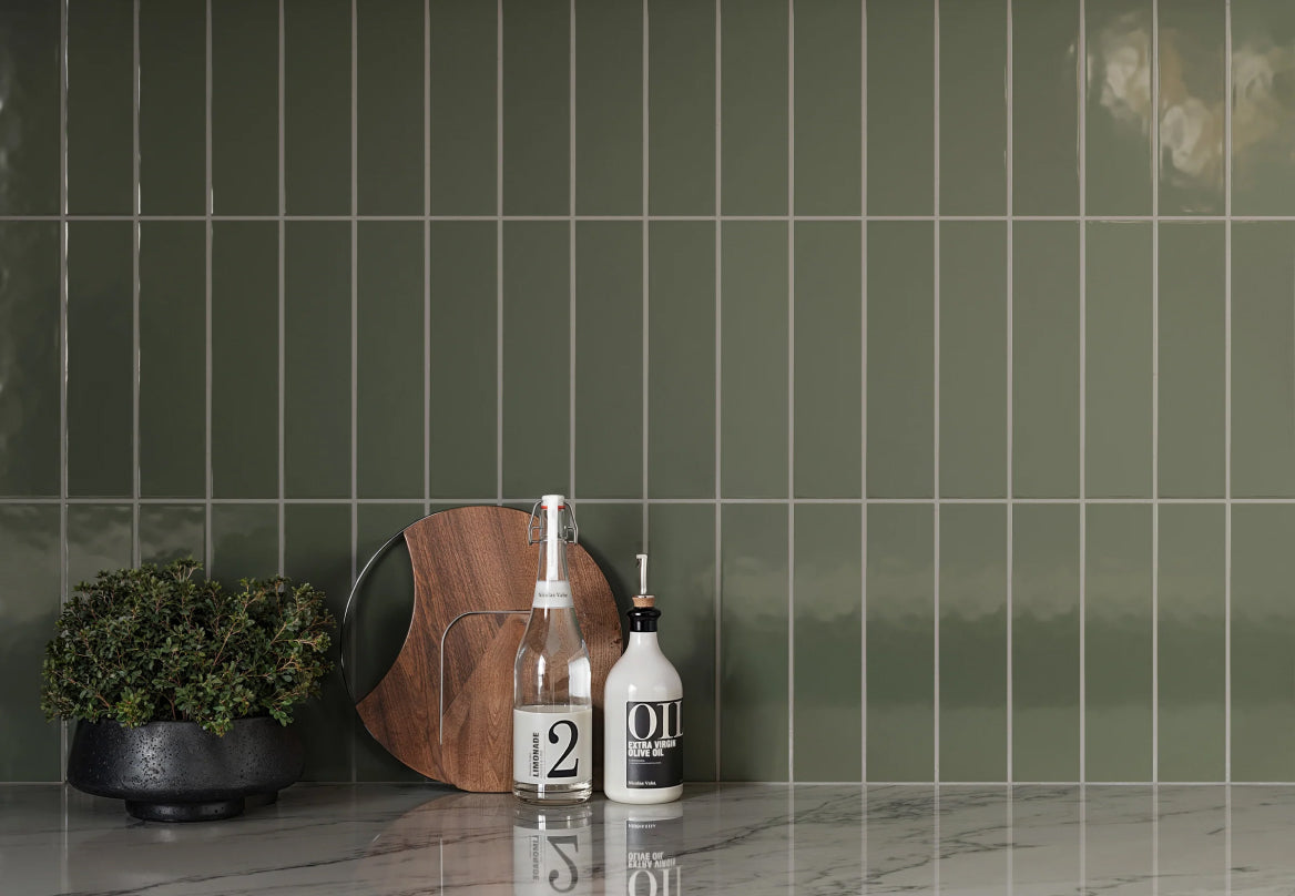 Shop Green Kitchen Tile