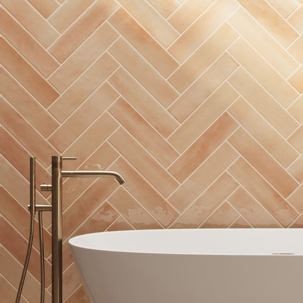 Orange Wall Tile