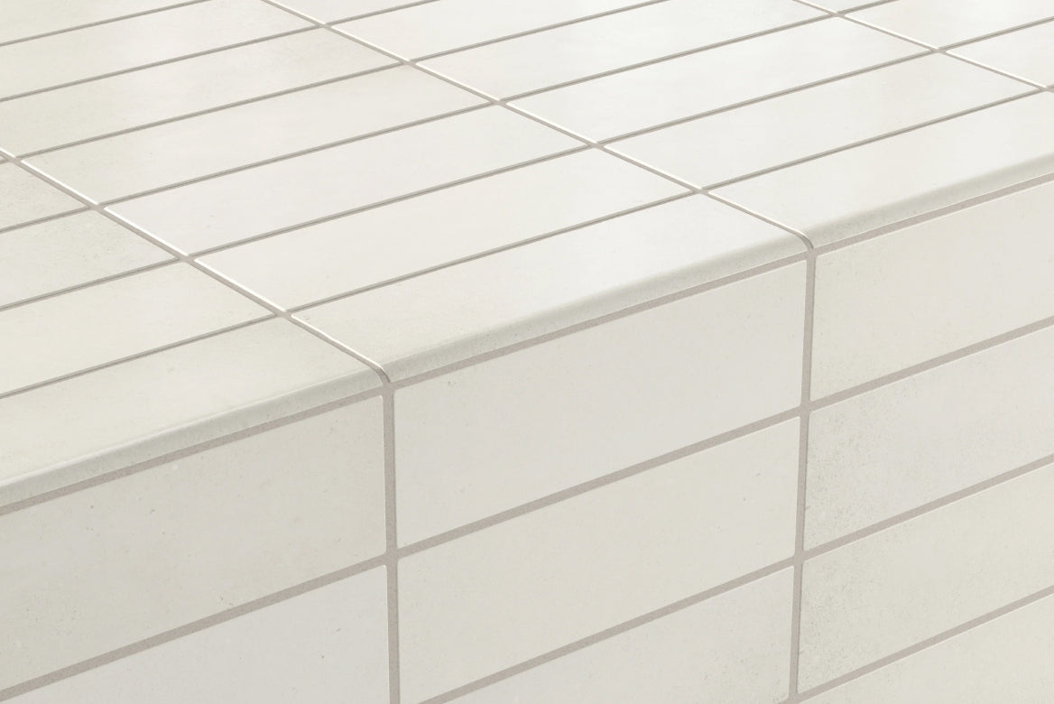 White Tile Edge Trim