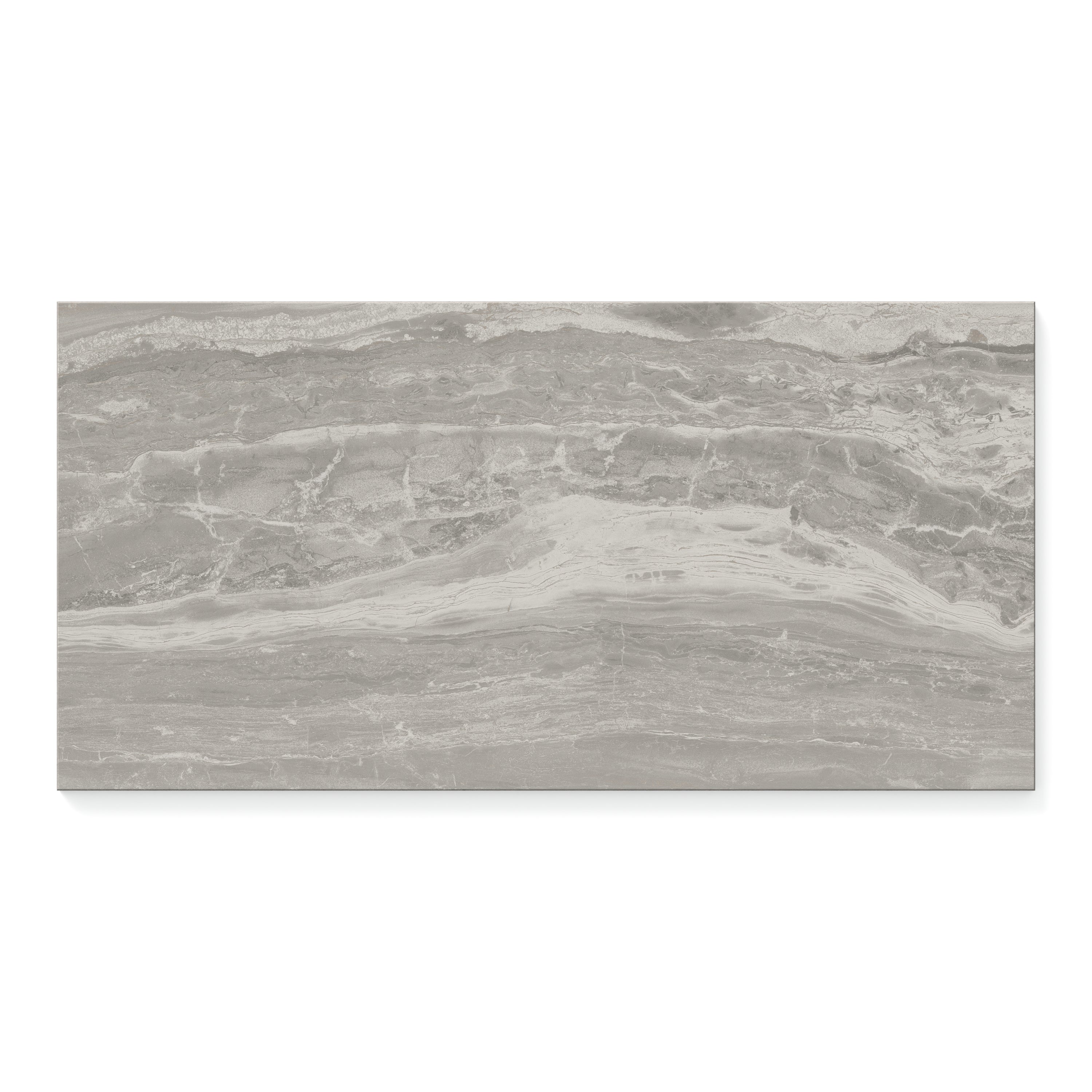 Harley 12x24 Polished Porcelain Tile in Taupe