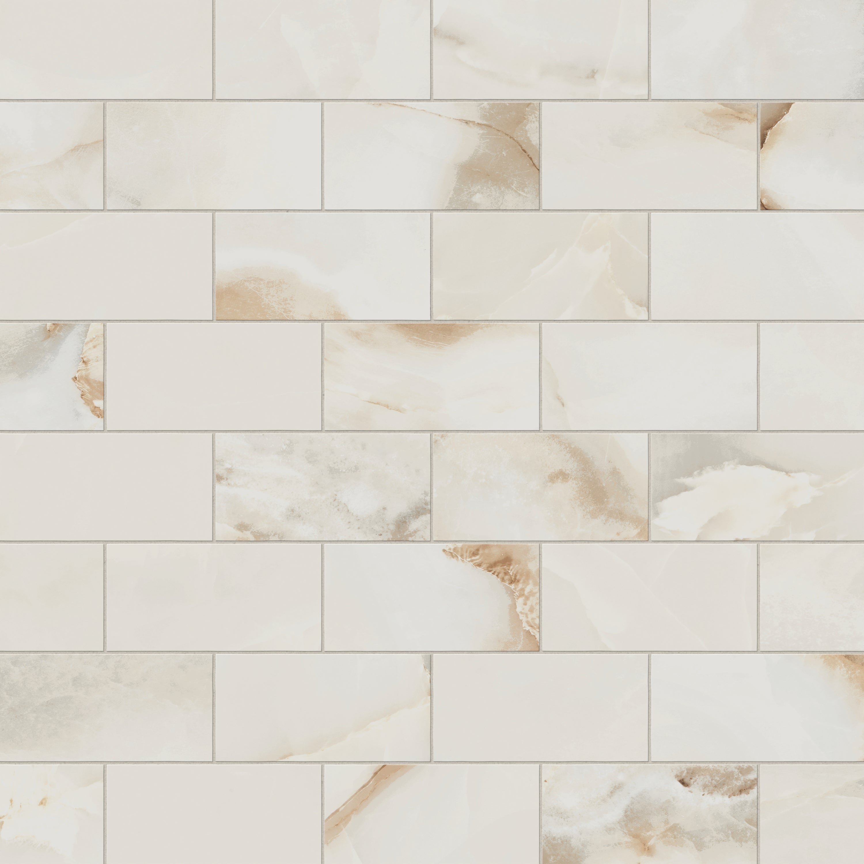 Astrid 3x6 Matte Porcelain Mosaic Tile in Alabaster