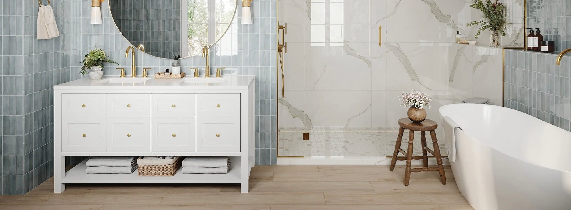 Bathroom Tile | Shower, Floor & Wall