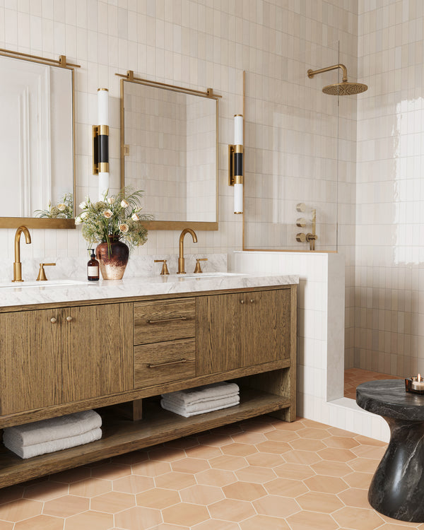 Mikayla 2.5x5 Bullnose Glossy Ceramic Tile in Olive