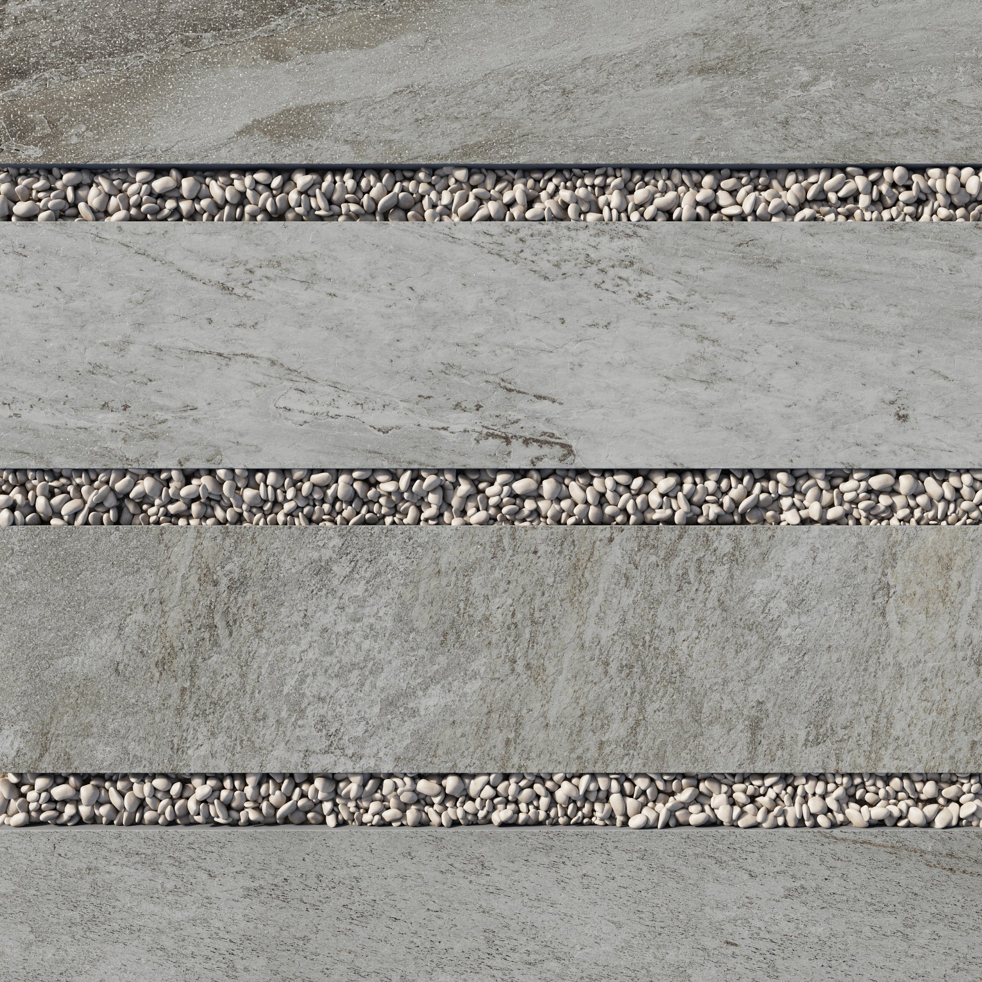 Carter 12x48 Grip Porcelain 2cm Paver Tile in Fossil