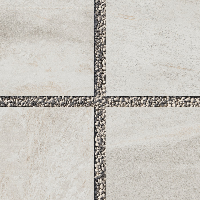 Carter 24x24 Grip Porcelain 2cm Paver Tile in Stone