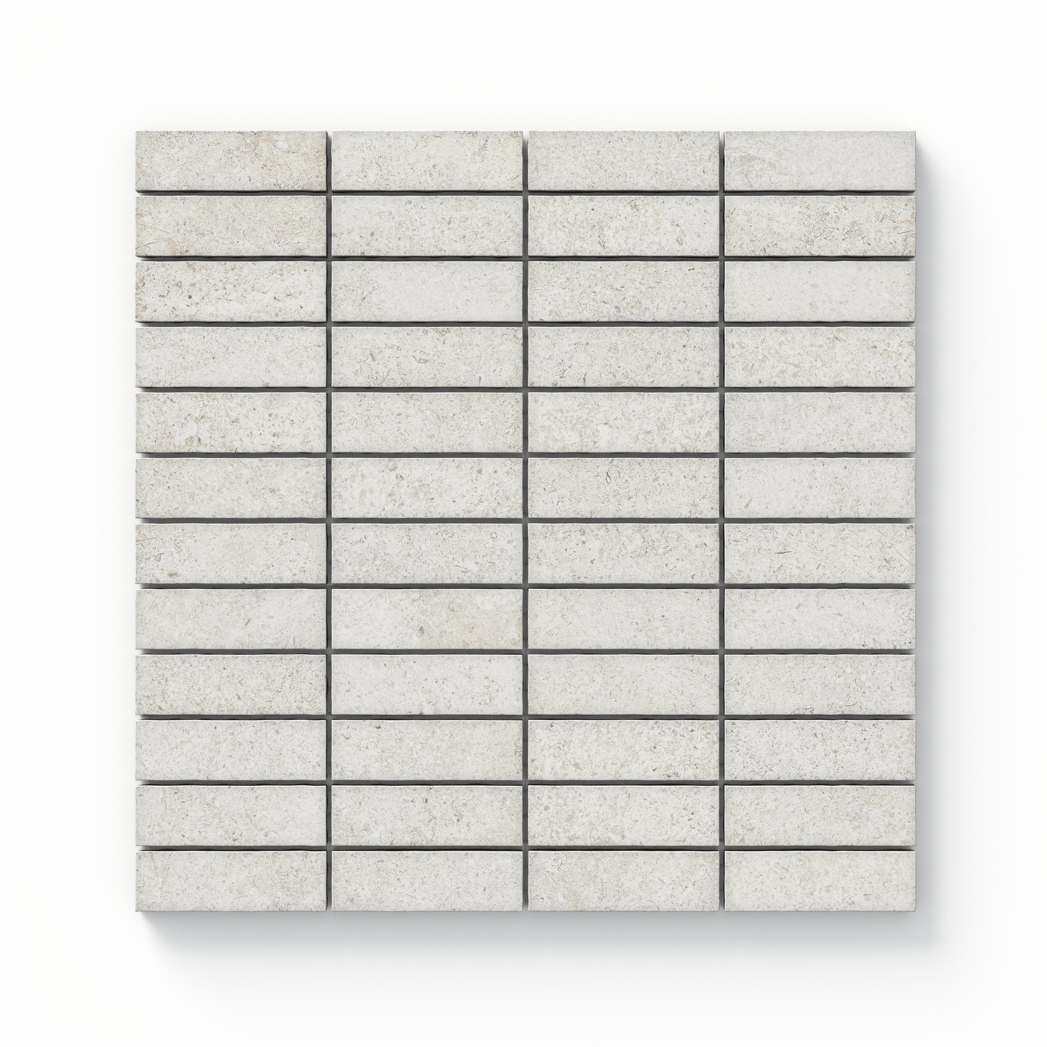 Adeline 1x3 Matte Porcelain Mosaic Tile in Sand