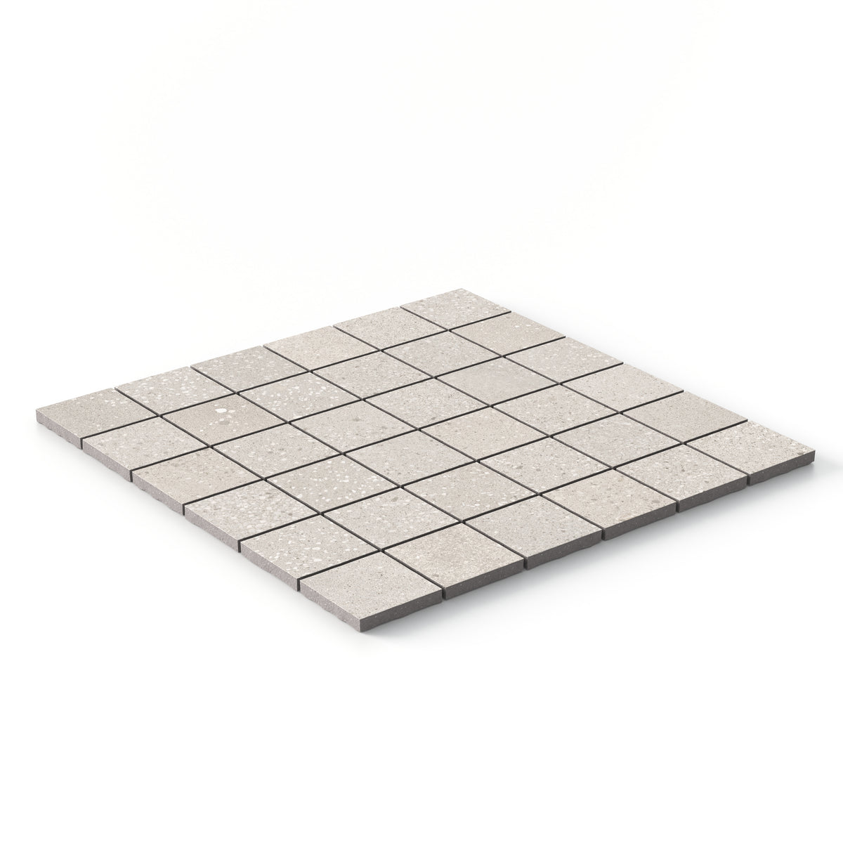 Sloane 2x2 Matte Porcelain Mosaic Tile in Sandstone