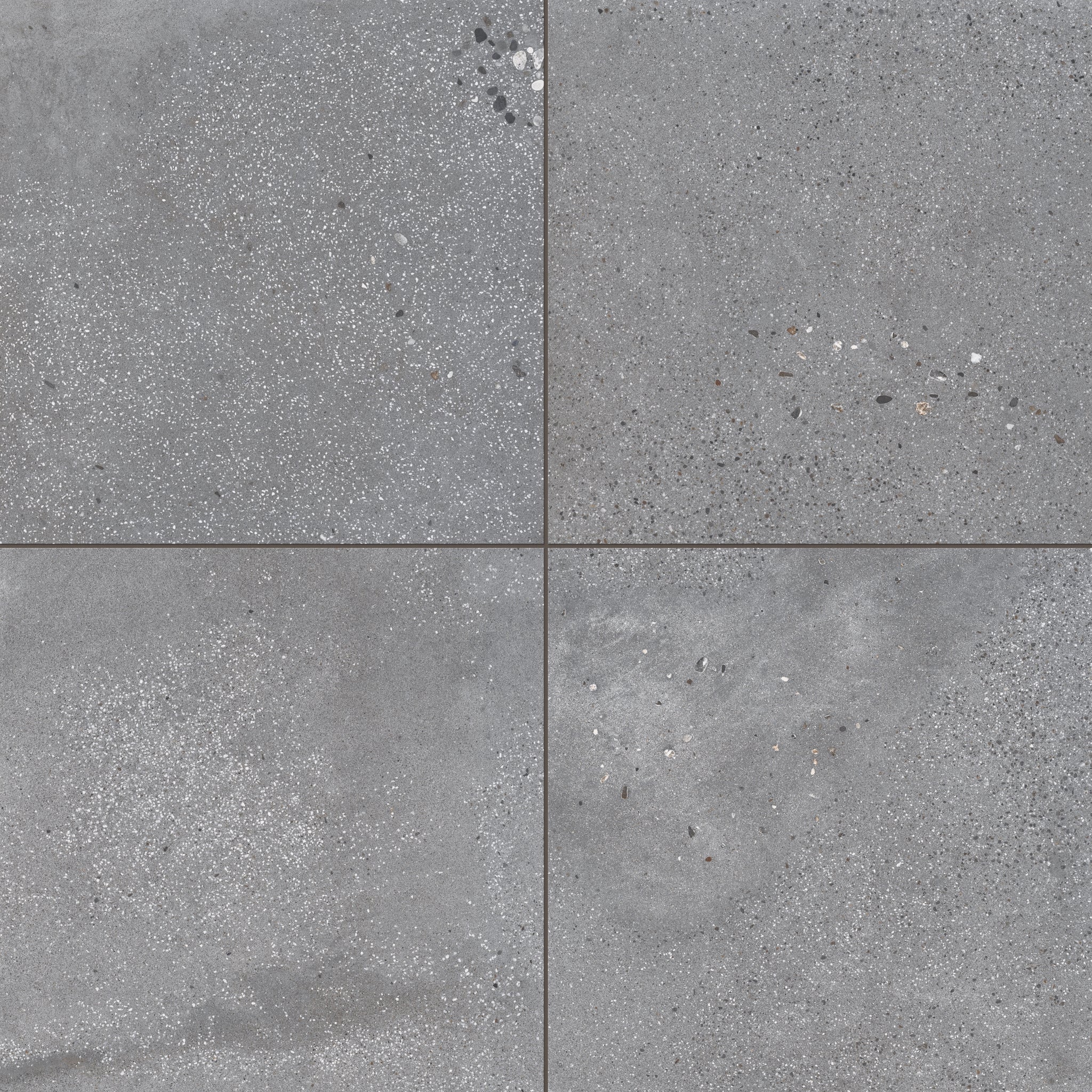Sloane 24x24 Matte Porcelain Tile in Pebble