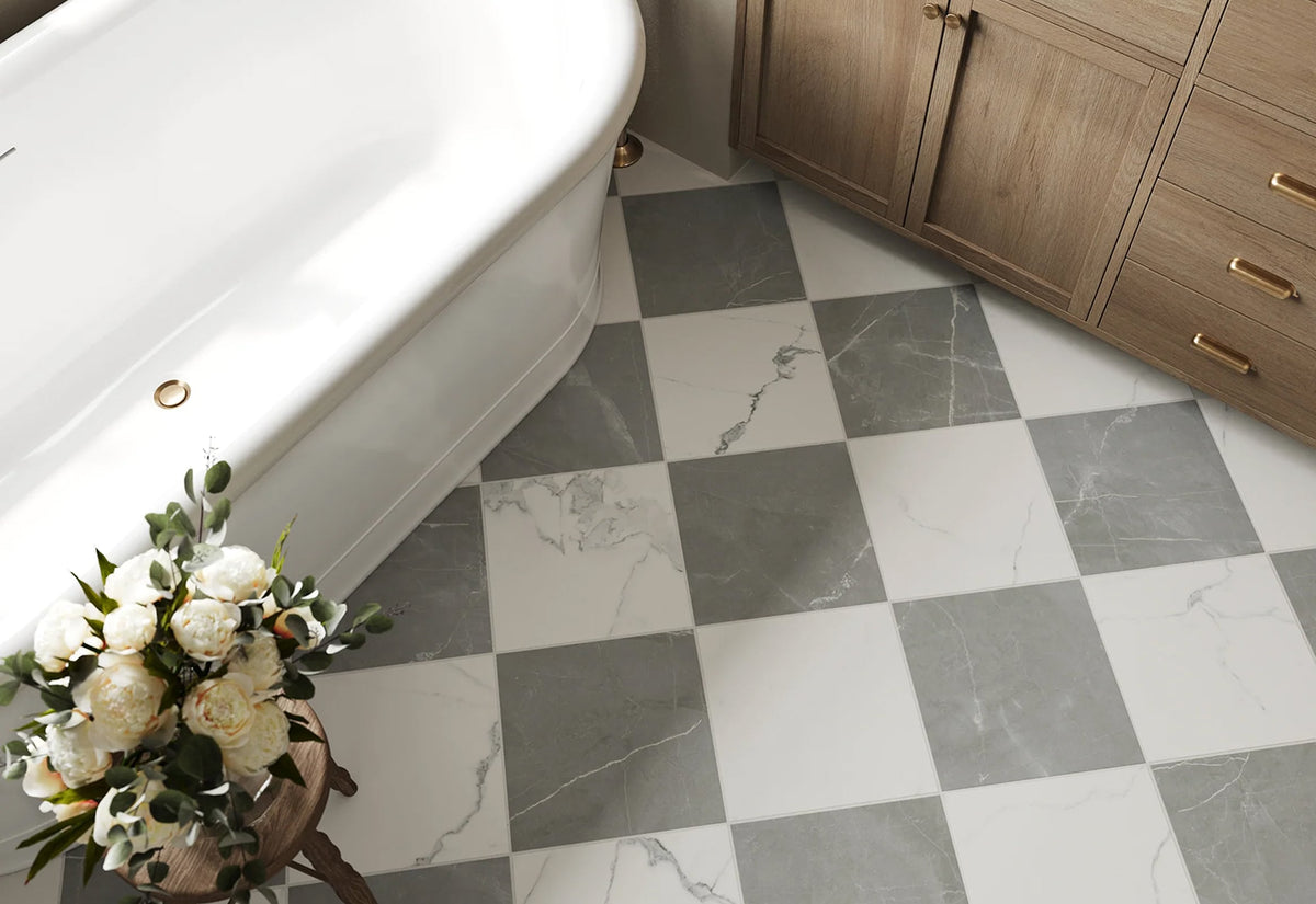 Checkerboard Tile | Floor, Wall - $2 Sample
