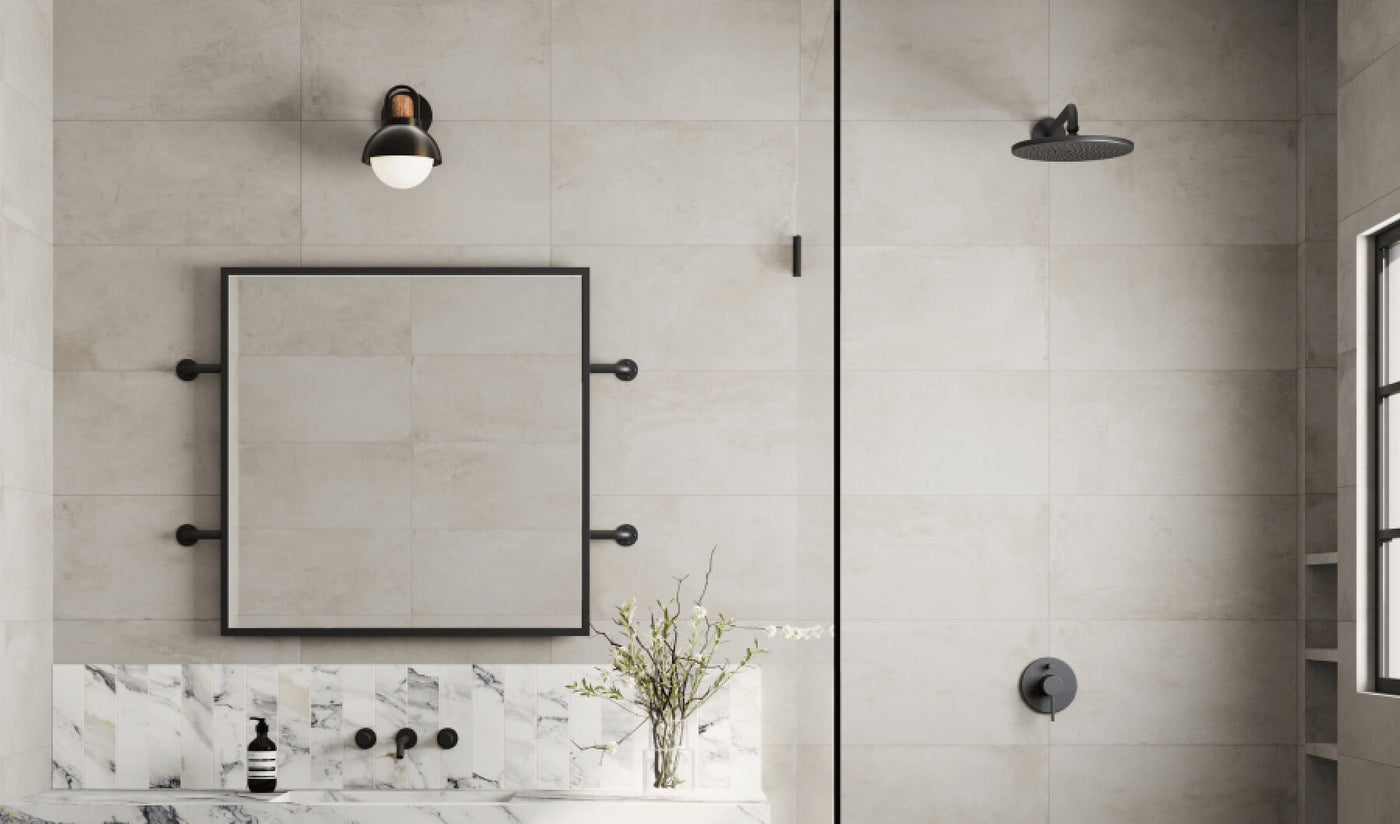12x24 Bathroom Tile | Shower, Floor & Wall