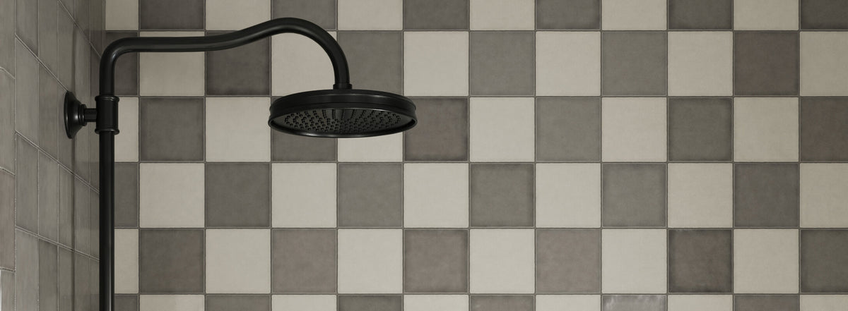 Dark Grey Tile For Shower Walls | Waterproof