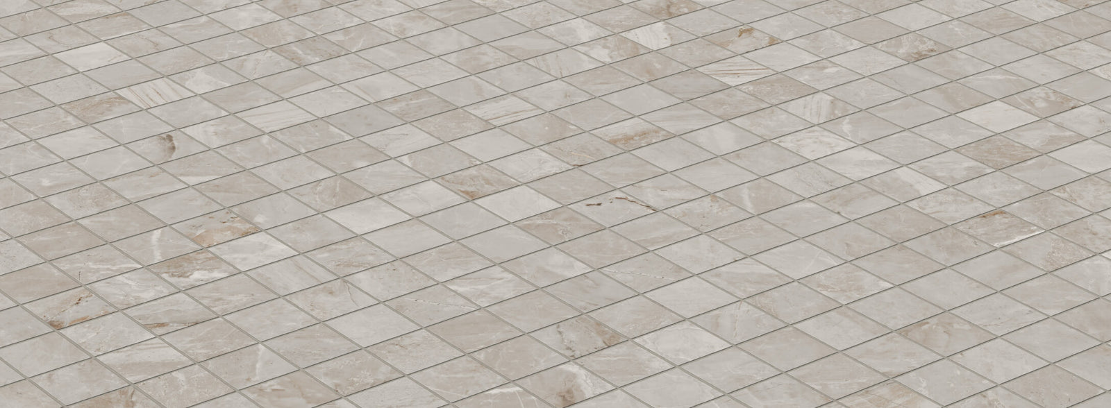 Taupe Tile For Shower Floors | Mosaic, Non-Slip