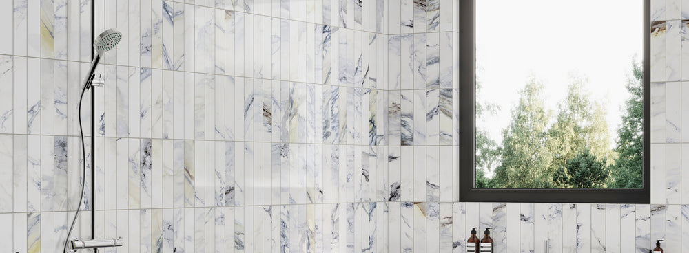 Stone Look Bathroom Tile | Shower, Floor & Wall - $2 Sample