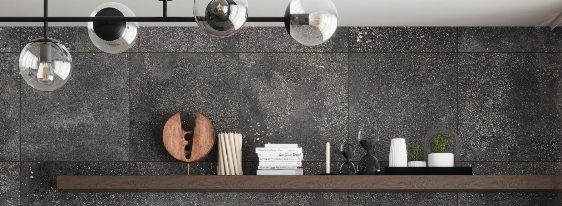 Dark Grey Tile | Backsplash, Bathroom & Kitchen - $2 Sample