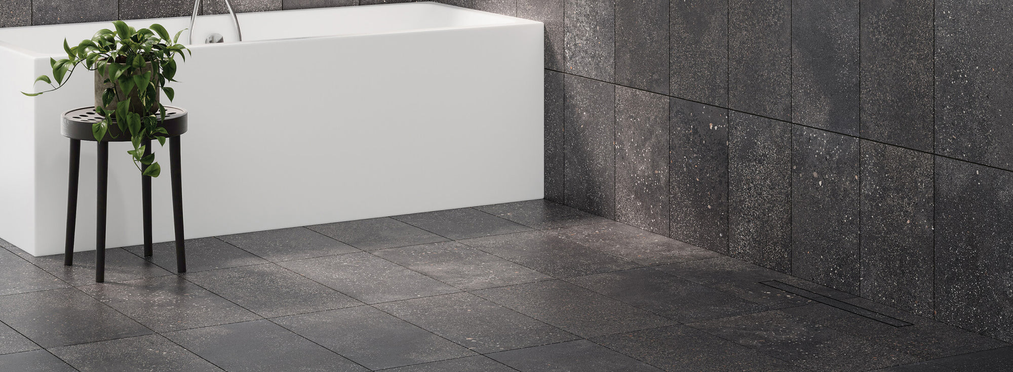 Shop Dark Grey Floor Tile | Claim Your $1 Tile Sample