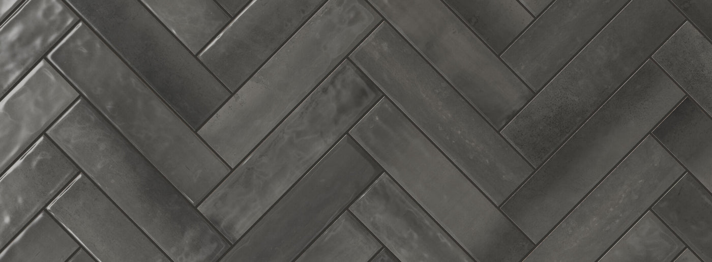Shop Dark Grey Tile For Kitchen Wall | Claim Your $1 Sample