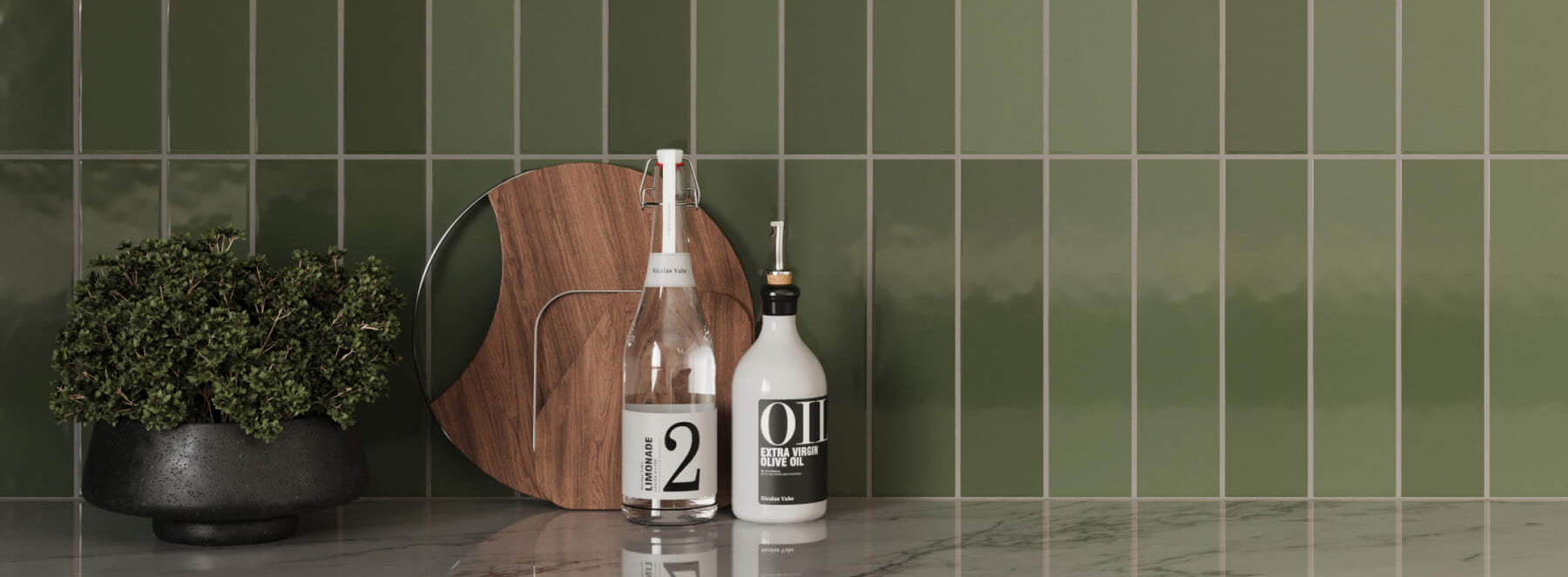 Shop Green Kitchen Tile | Claim Your $1 Tile Sample