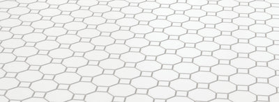 Shop White Mosaic Tile For Kitchen Floors