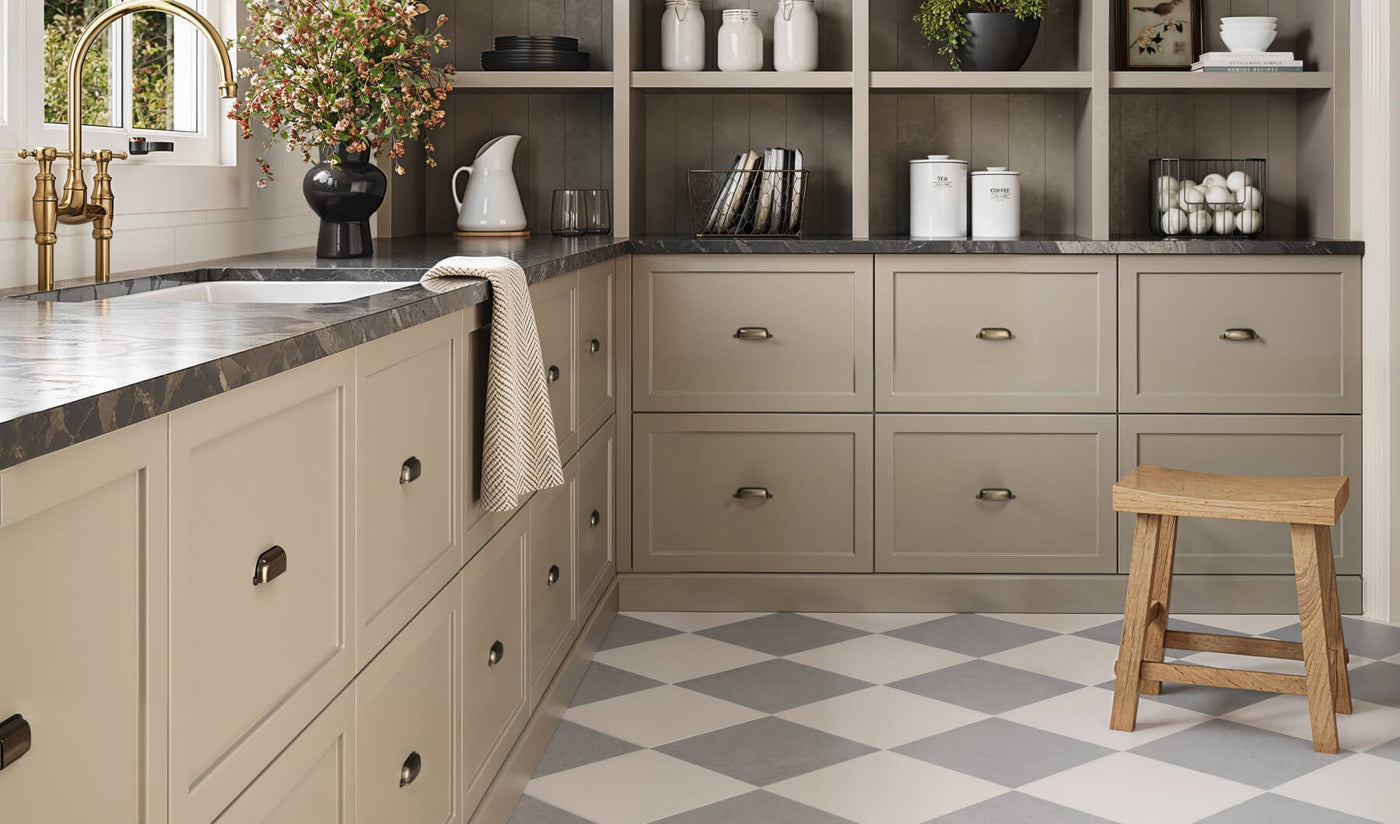 Shop Checkerboard Kitchen Tile | Claim Your $1 Tile Sample
