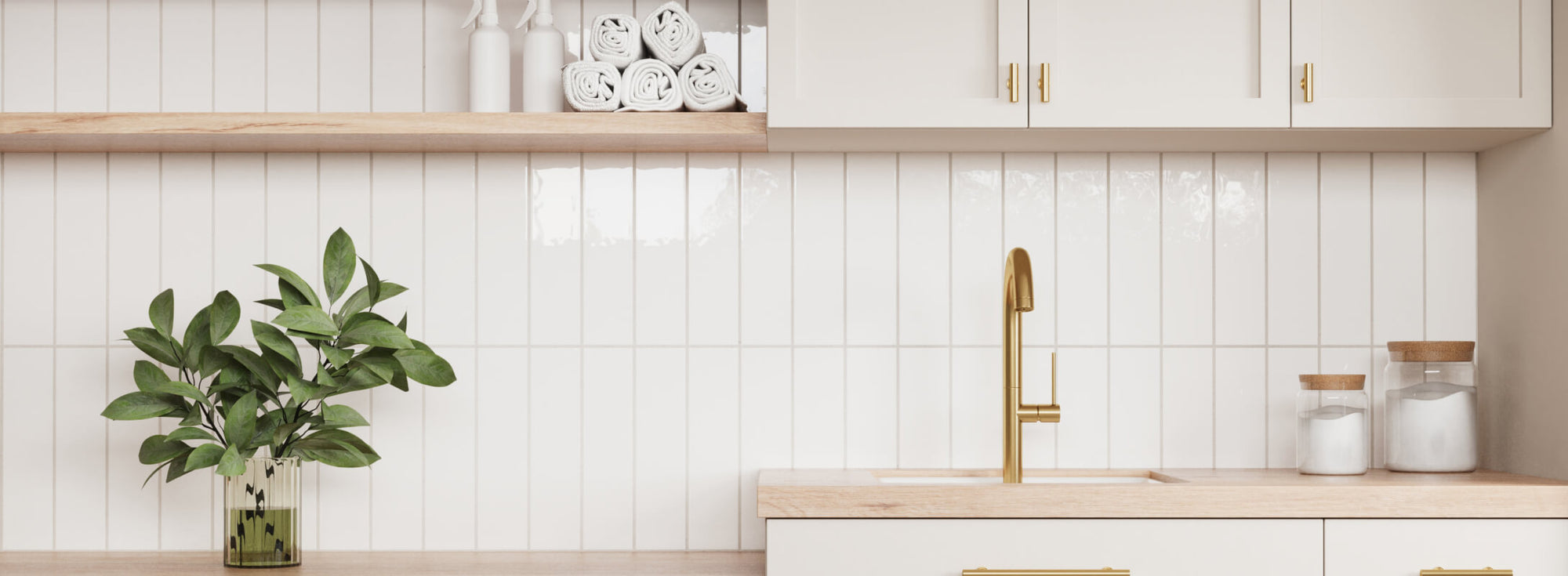 White Subway Tile | Kitchen, Bathroom - $2 Sample