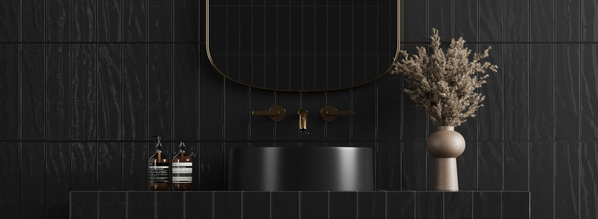 Black Wall Tile