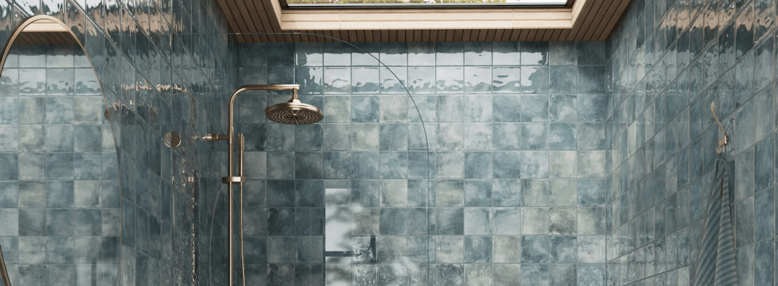 Shower Wall Tile | Porcelain, Waterproof