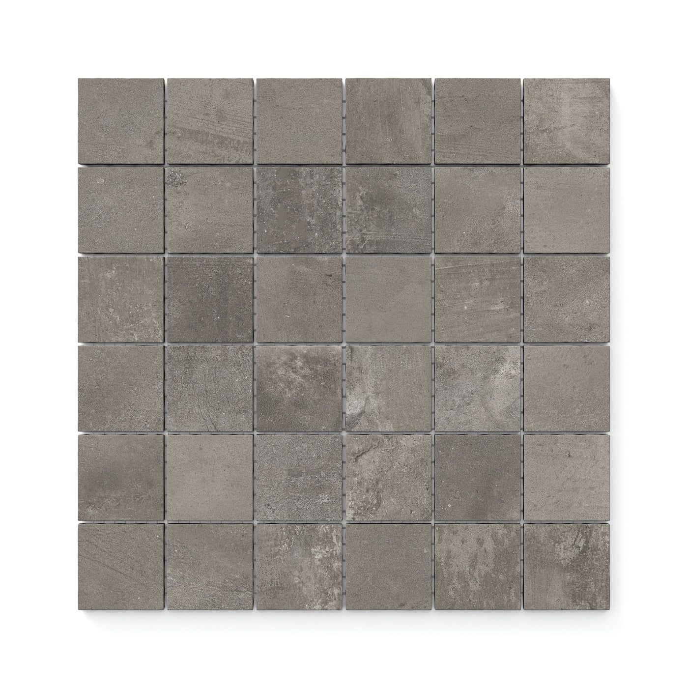 Ramsey 2x2 Matte Porcelain Mosaic Tile in Smoke