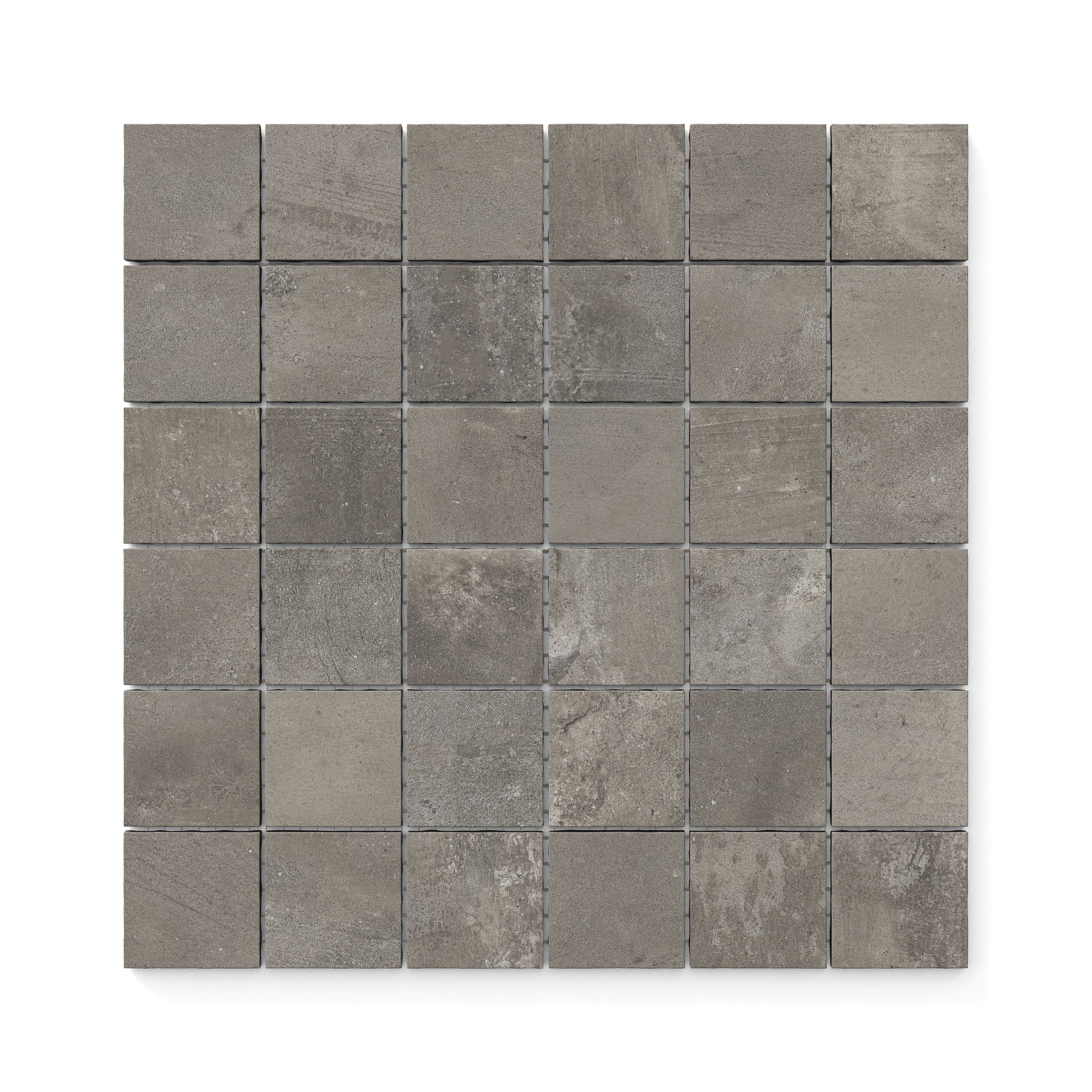 Ramsey 2x2 Matte Porcelain Mosaic Tile in Smoke