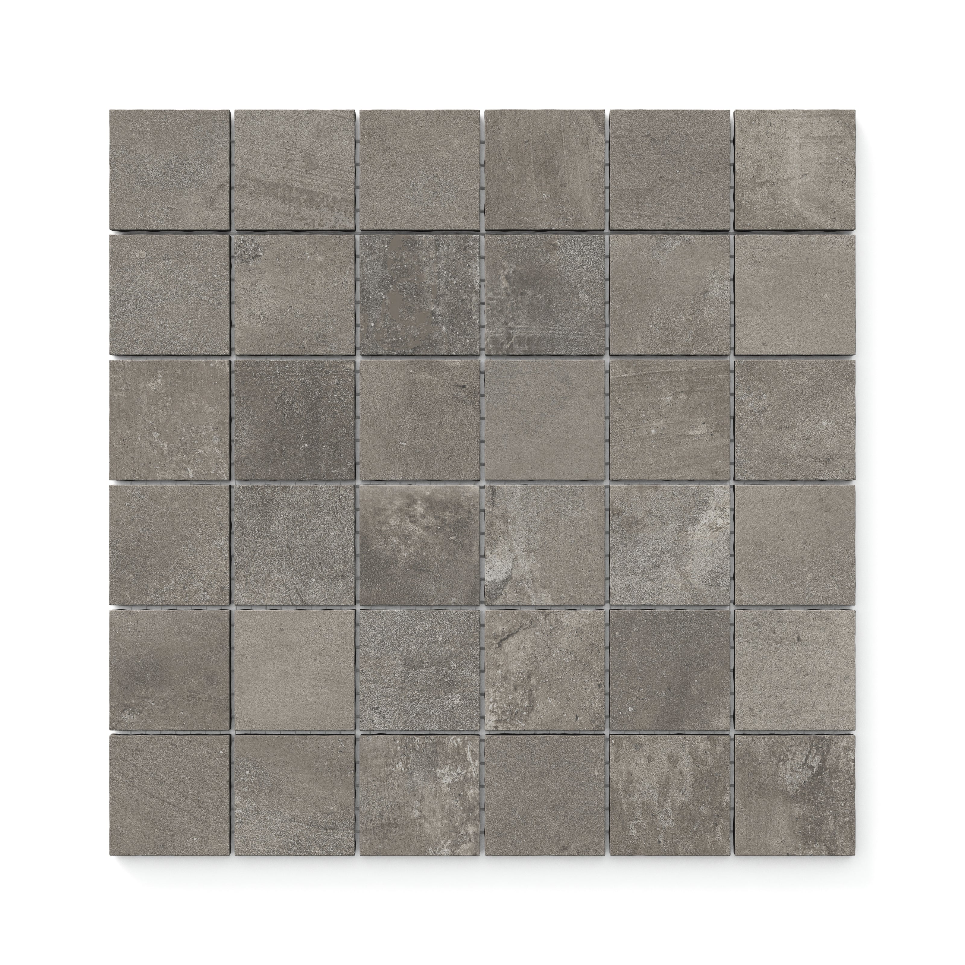 Ramsey 2x2 Matte Porcelain Mosaic Tile in Smoke