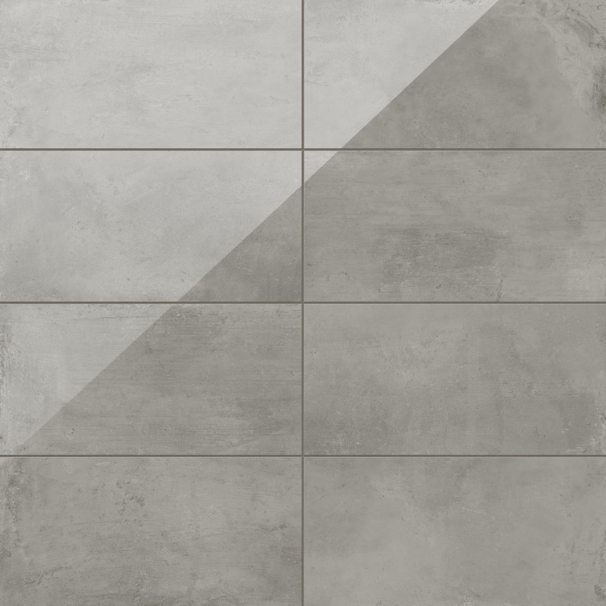 Ramsey 12x24 Polished Porcelain Tile in Ash