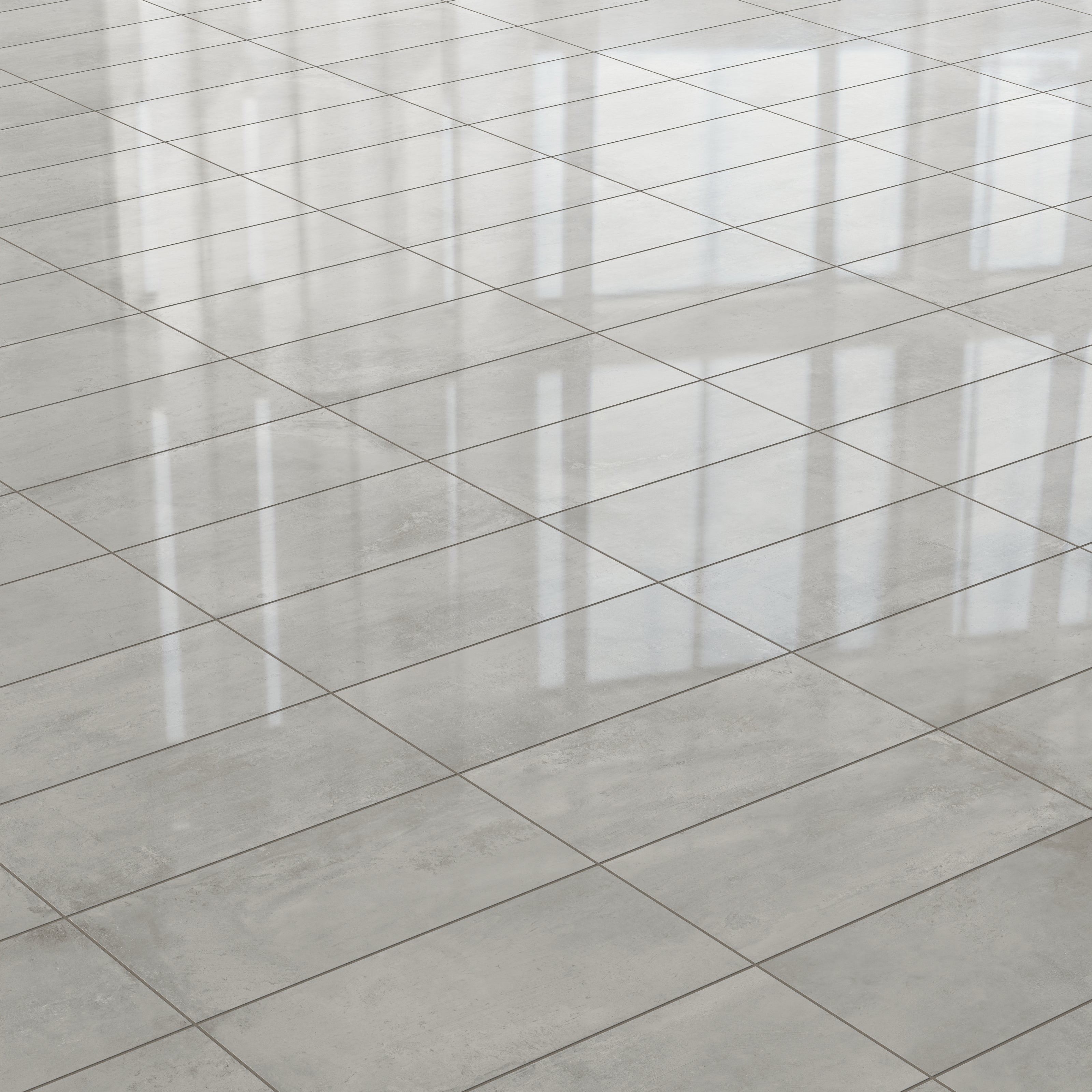 Ramsey 12x24 Polished Porcelain Tile in Ash