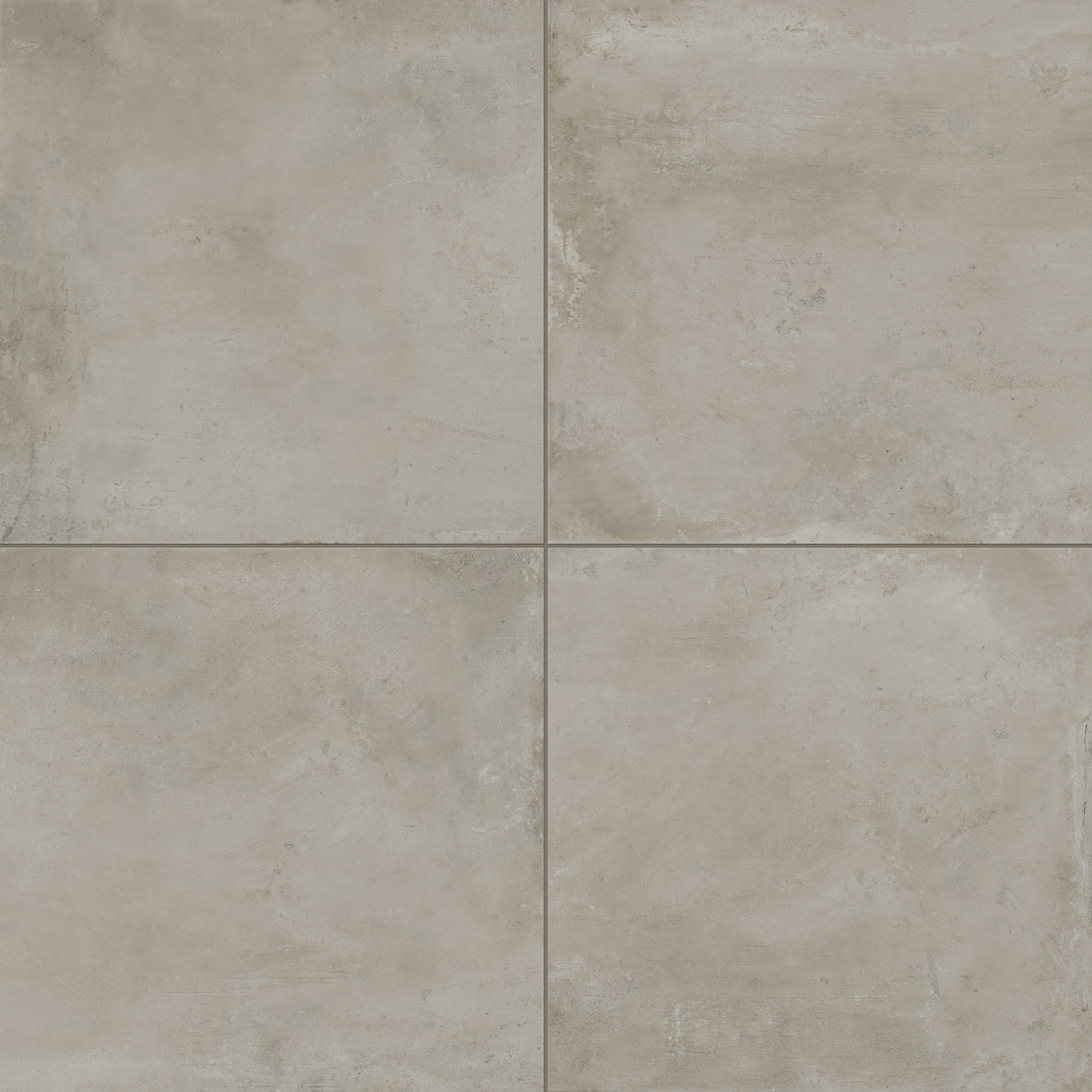 Ramsey 24x24 Matte Porcelain Tile in Putty