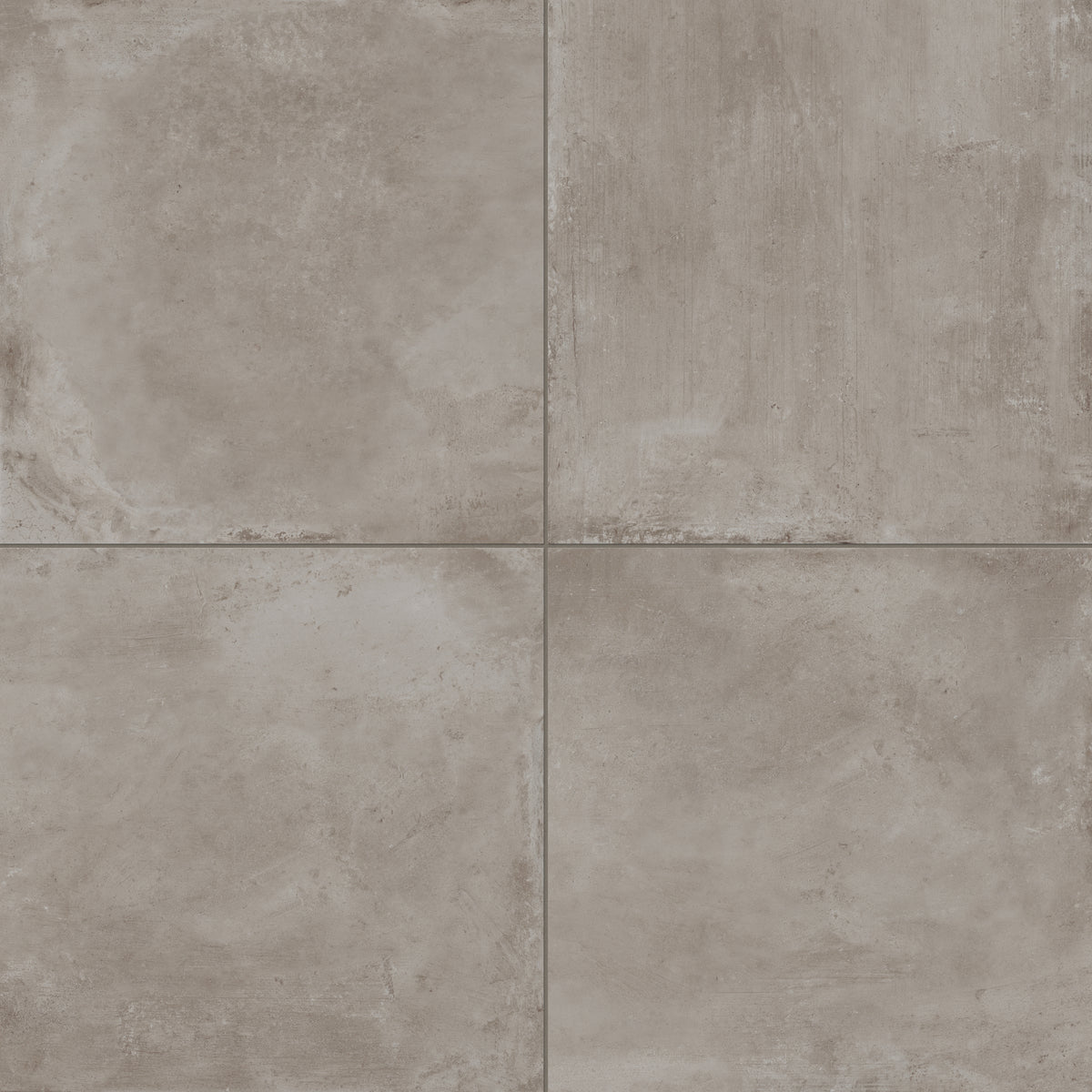Ramsey 24x24 Matte Porcelain Tile in Ash