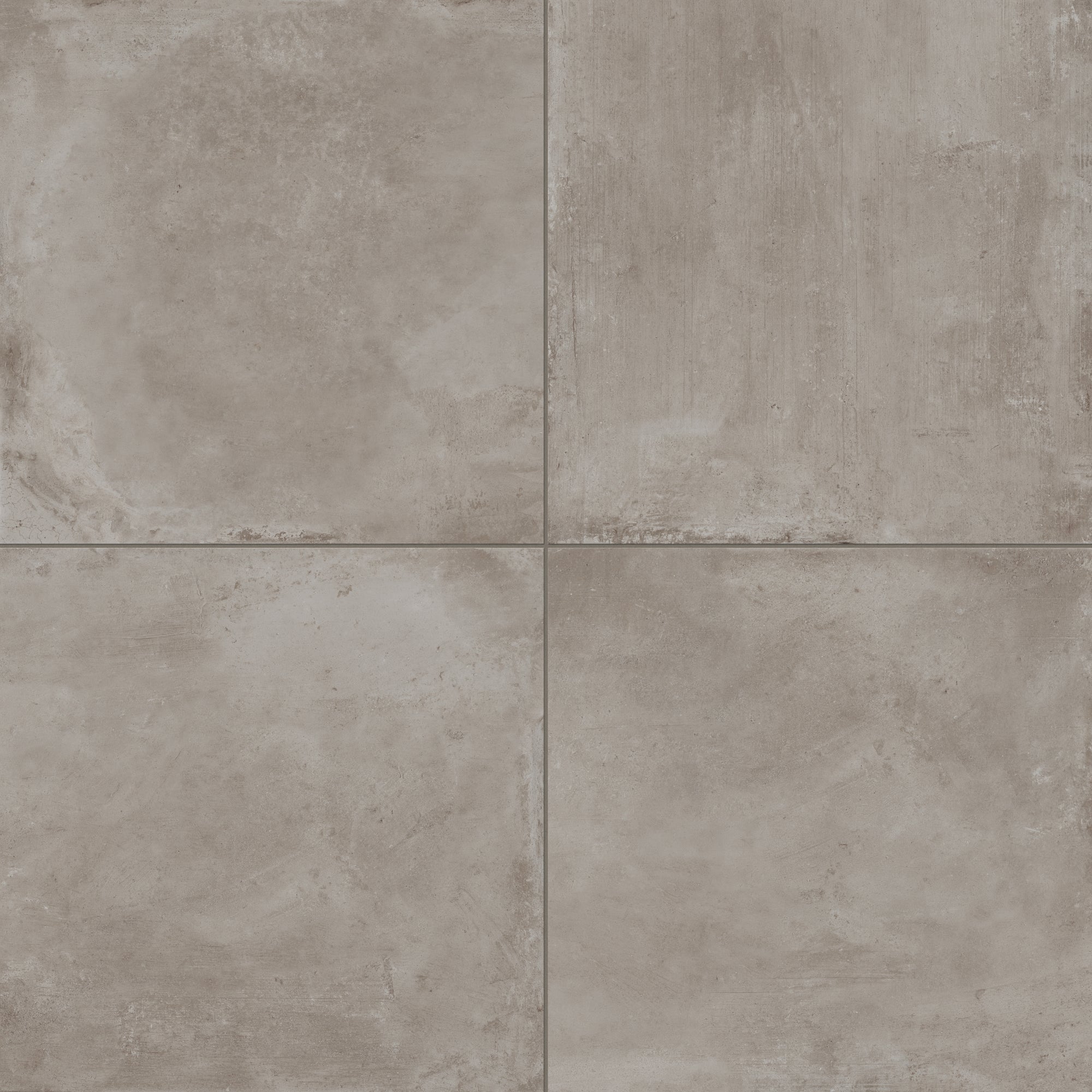 Ramsey 24x24 Matte Porcelain Tile in Ash