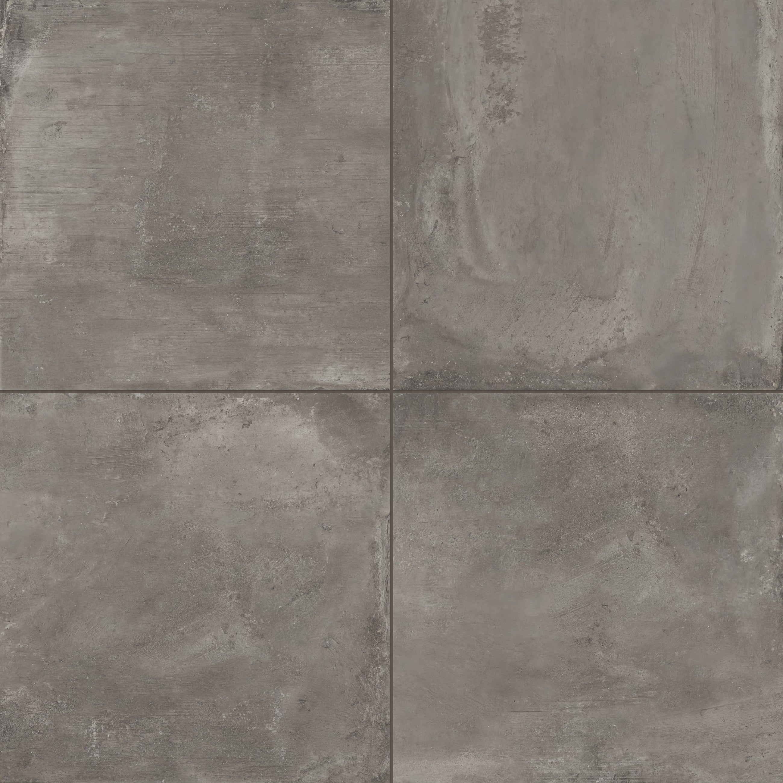 Ramsey 24x24 Matte Porcelain Tile in Smoke