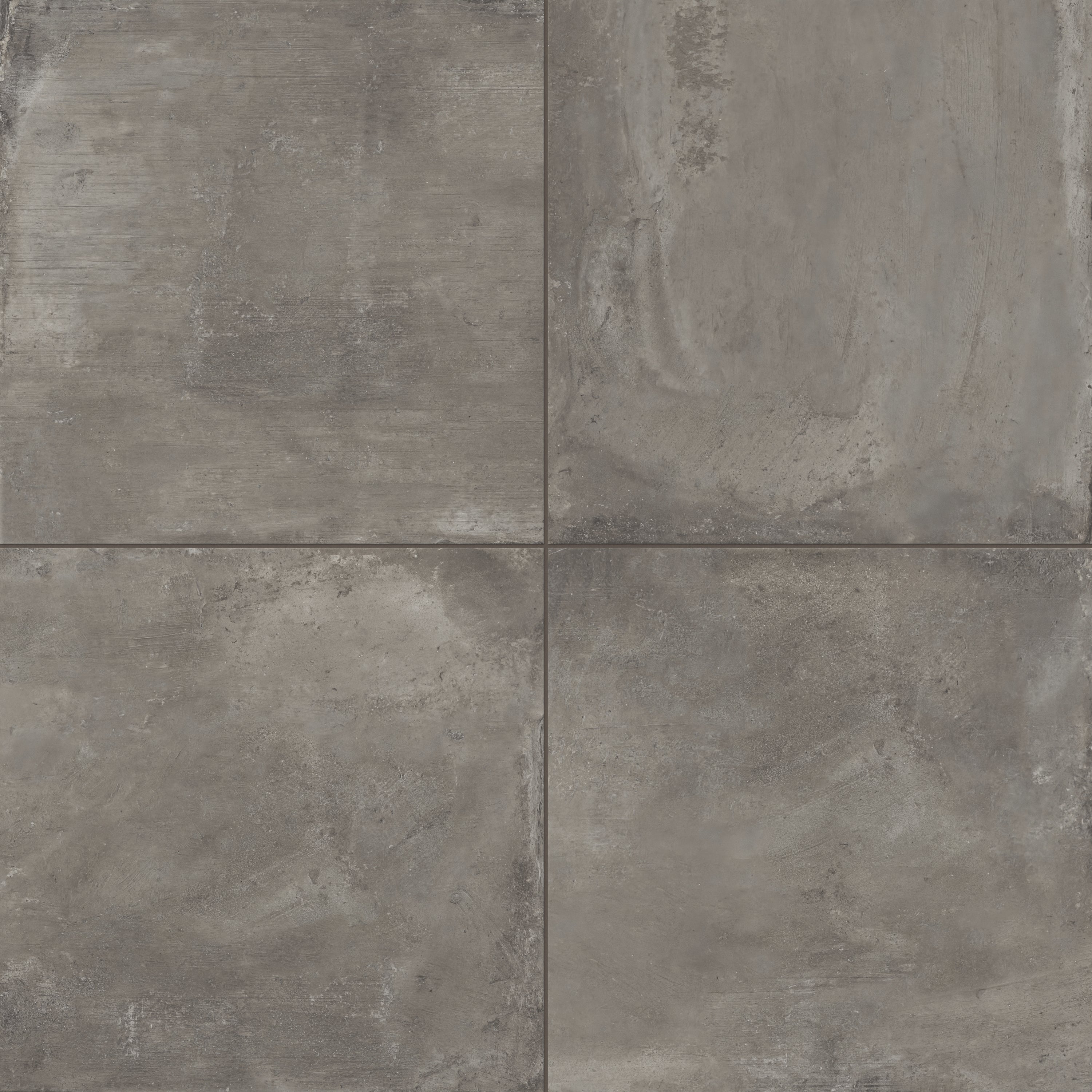 Ramsey 24x24 Matte Porcelain Tile in Smoke