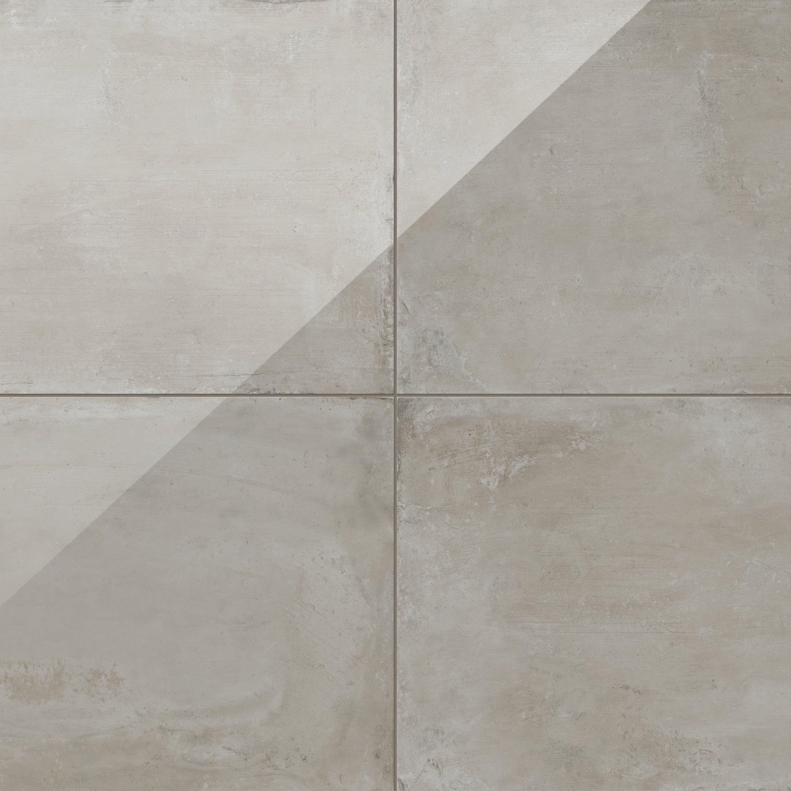 Ramsey 24x24 Polished Porcelain Tile in Putty