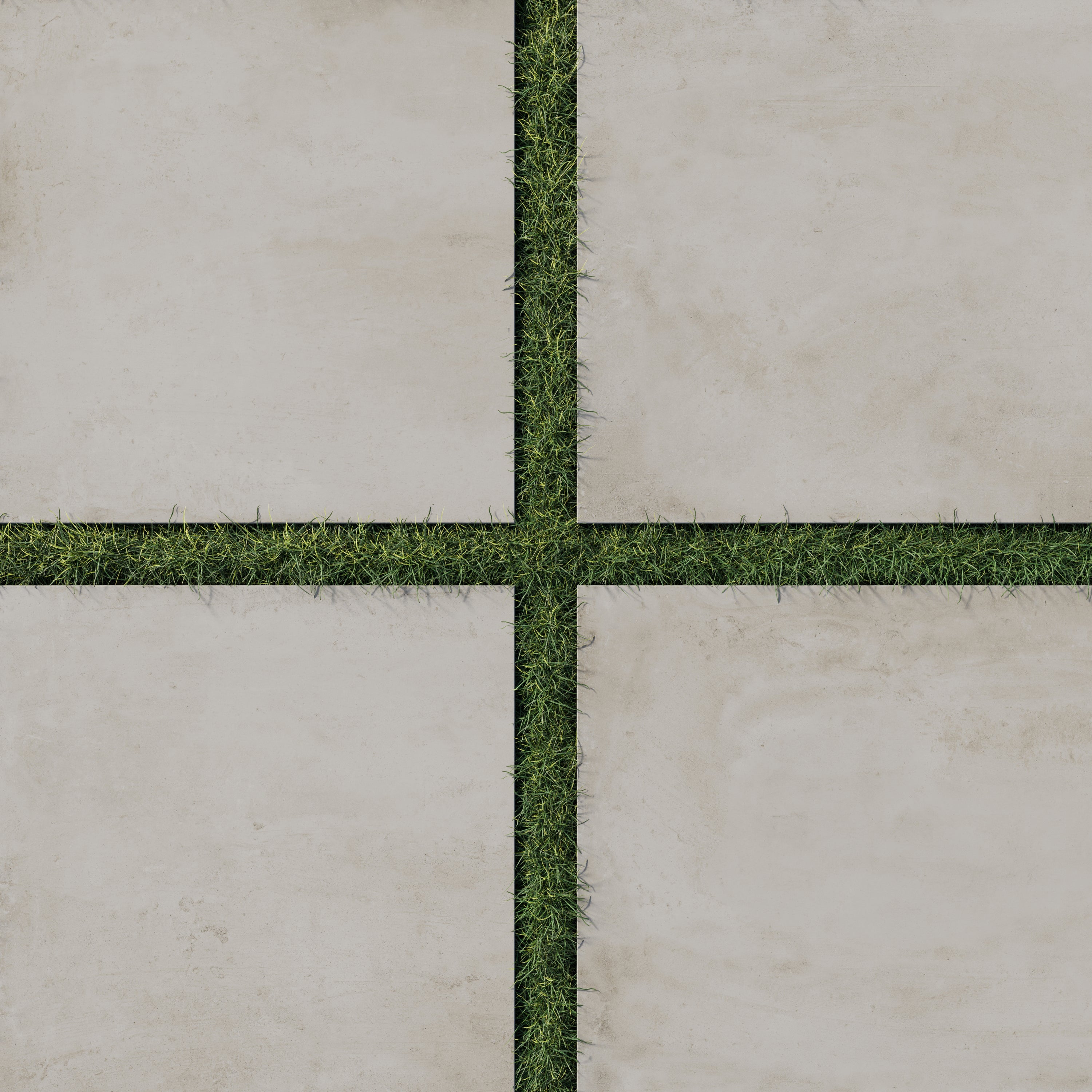 Ramsey 24x24 Grip Porcelain 2cm Paver Tile in Chalk