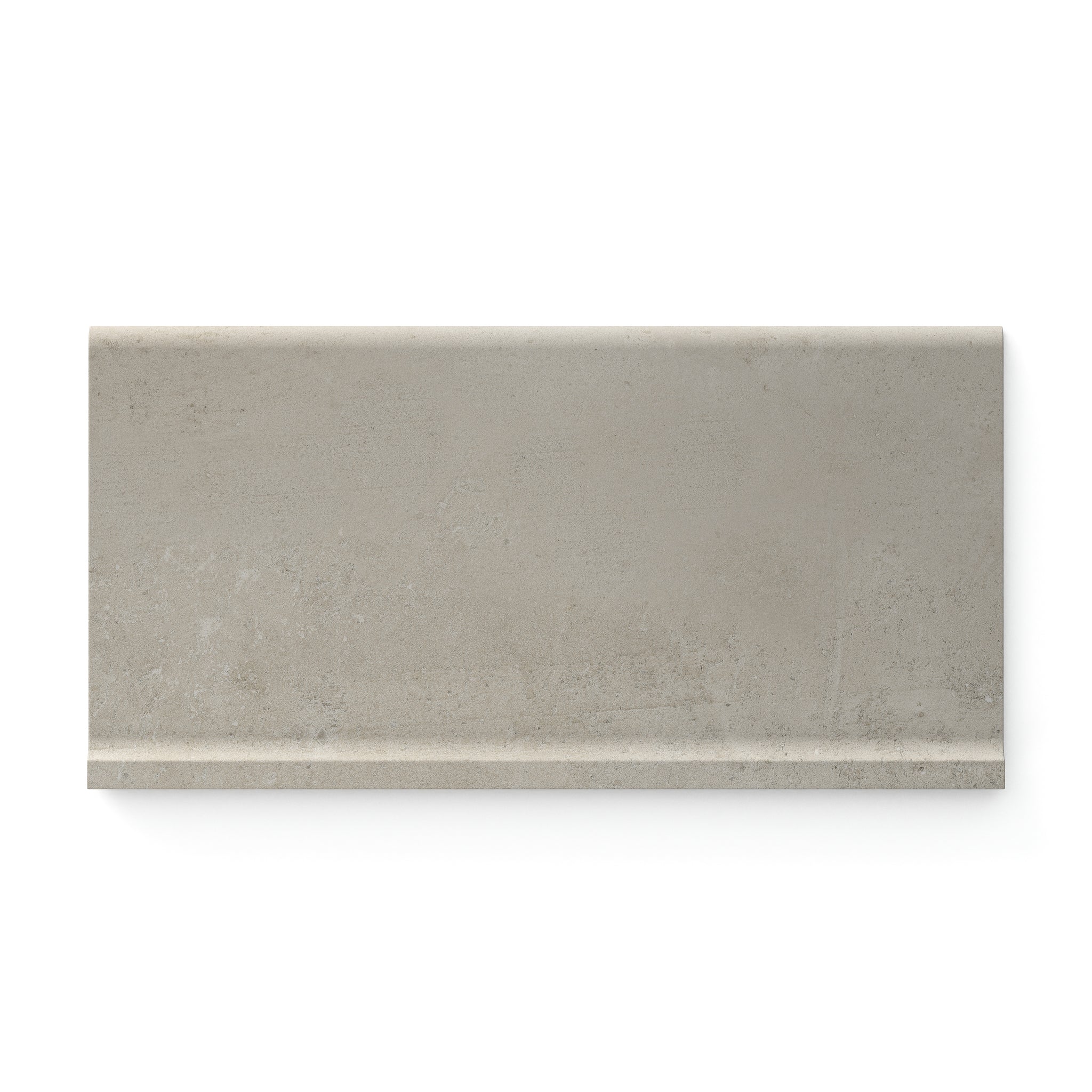 Ramsey 6x12 Matte Porcelain Cove Base Tile in Putty