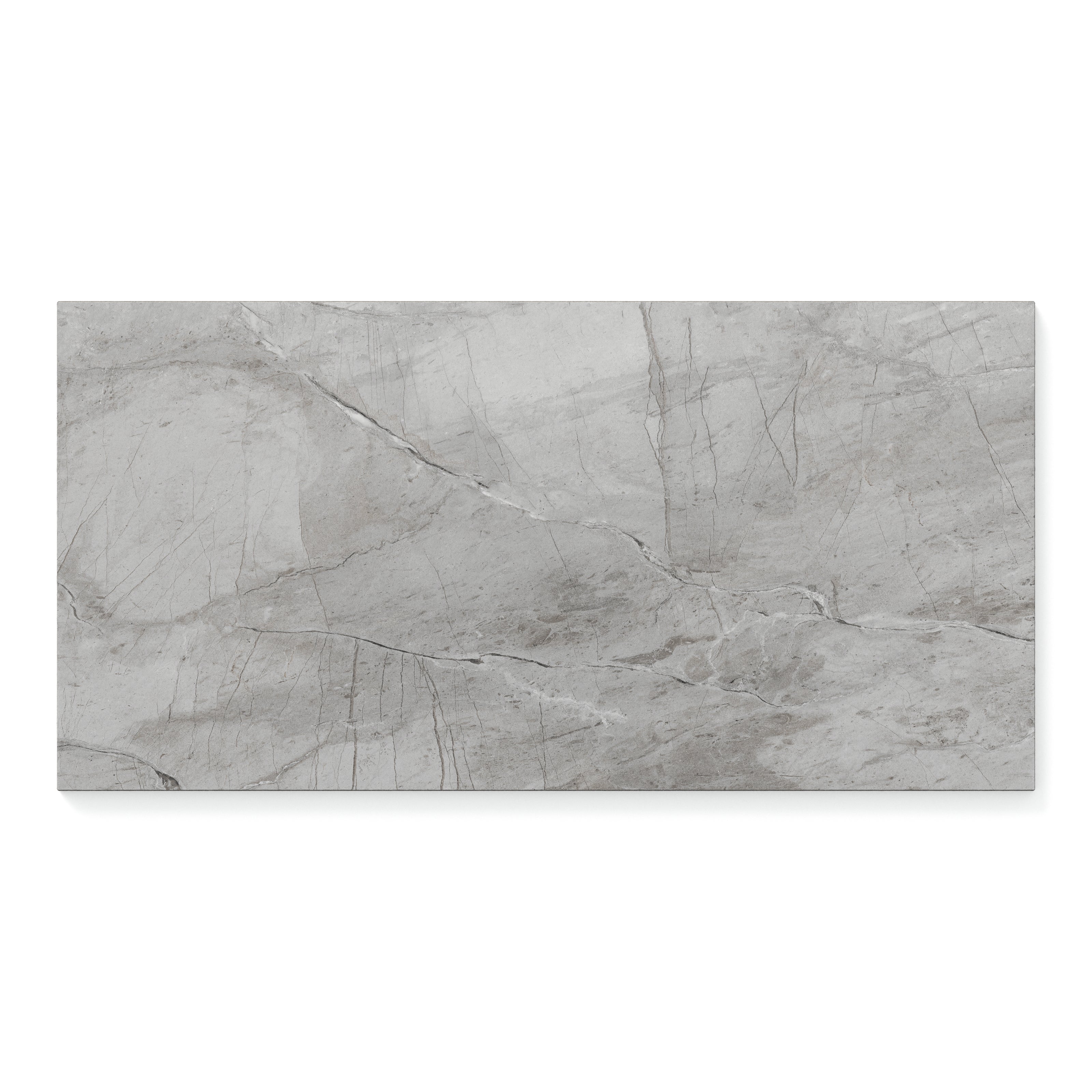 Declan 12x24 Matte Porcelain Tile in Grey