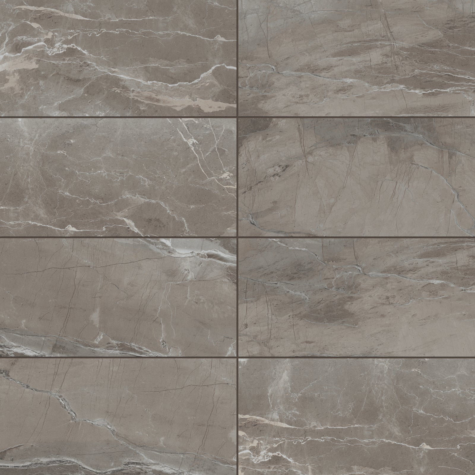 Declan 12x24 Matte Porcelain Tile in Mink