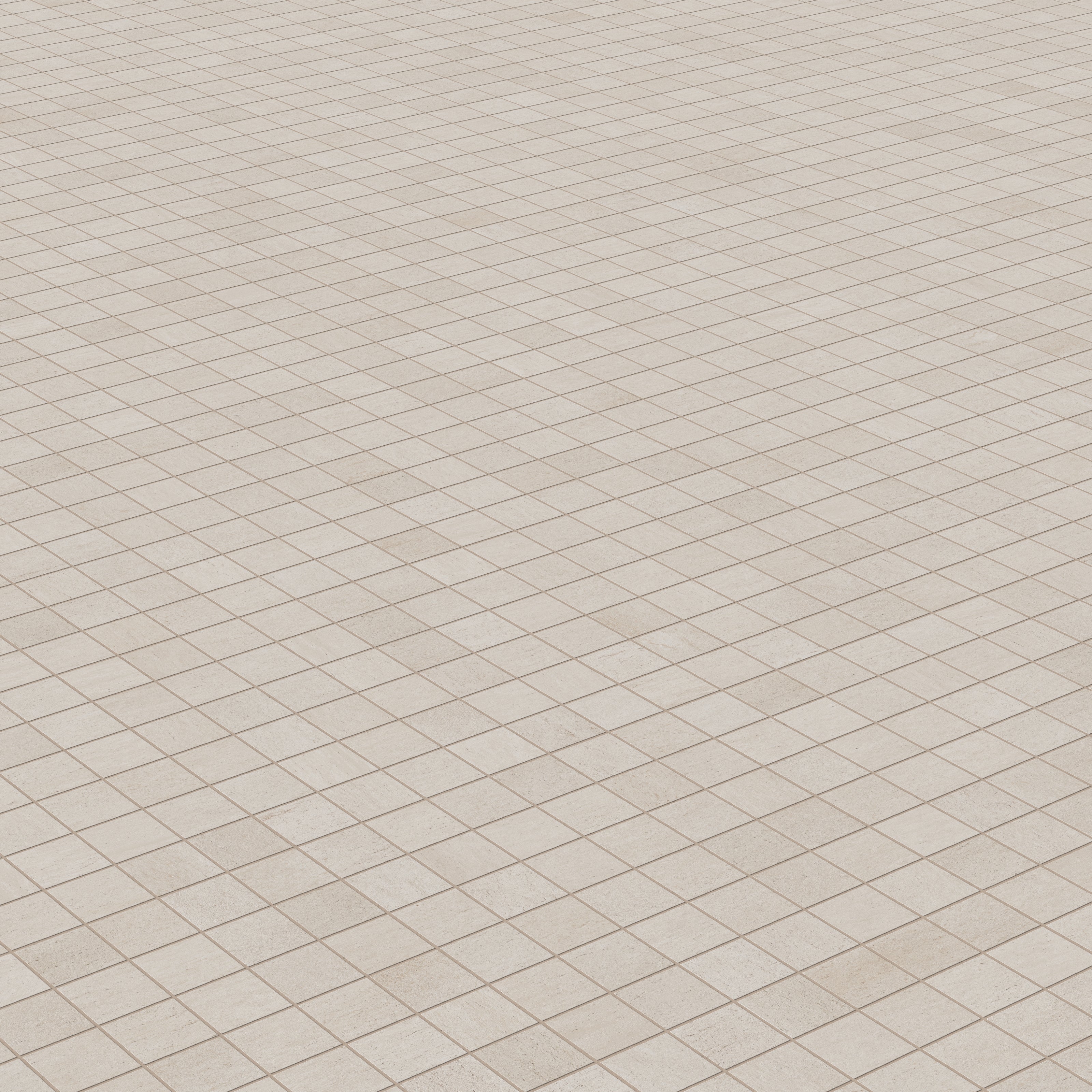 Brody 2x2 Matte Porcelain Mosaic Tile in Dune