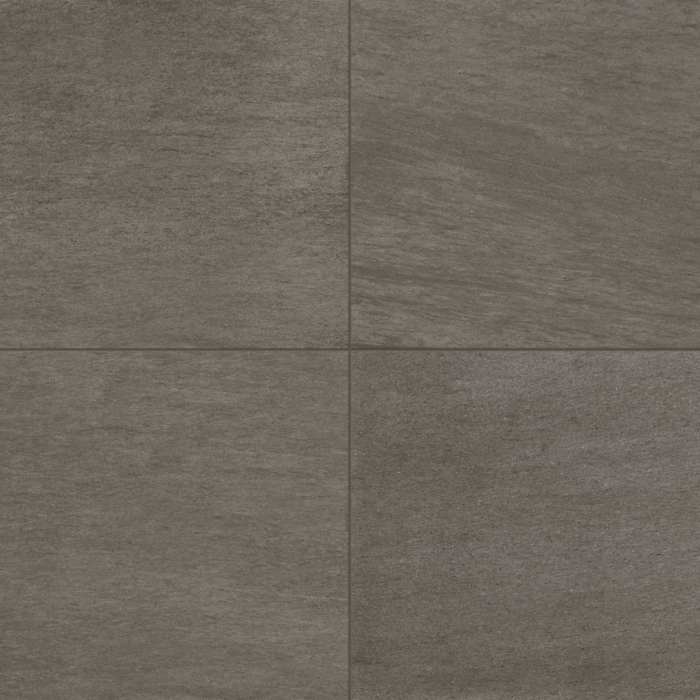 Brody 24x24 Matte Porcelain Tile in Smoke